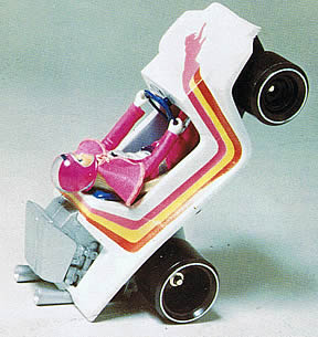 Derry Daring Wheelie Car toy molds from American Plastic Equipment, Inc.